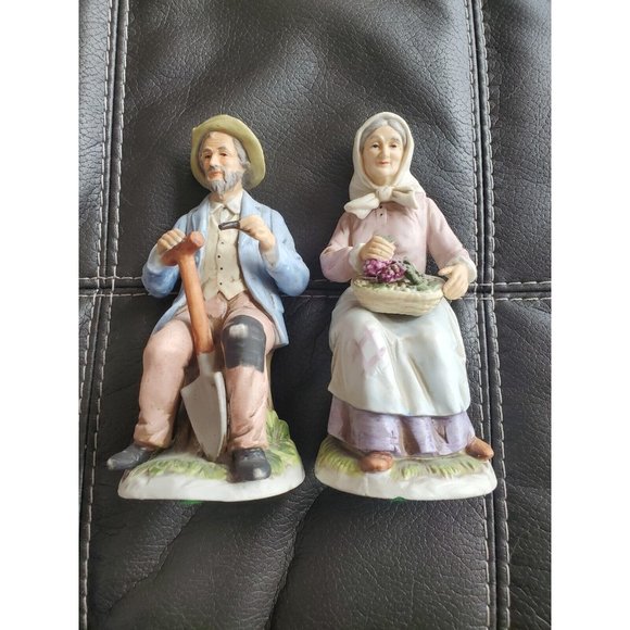 Homco | Accents | Home Interior Homco 433 Old Man And Womancollection ...